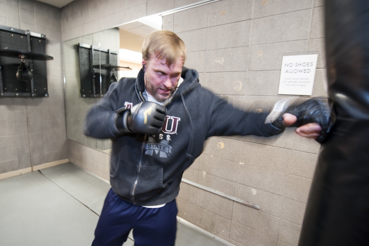 Boxing at Sanderson Center | Mississippi State University News Archive