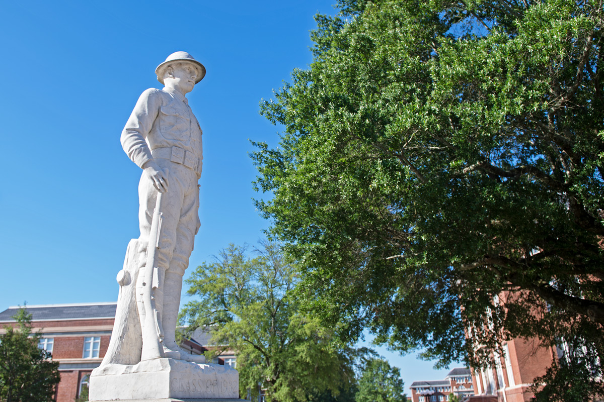 Standing Guard | Mississippi State University News Archive